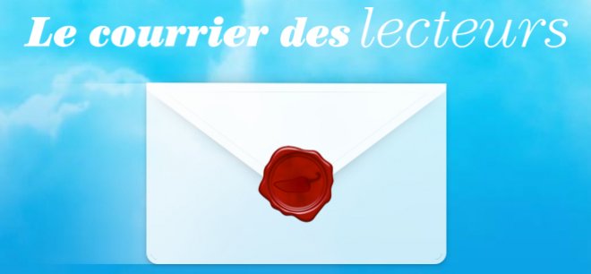 COURRIER DES LECTEURS